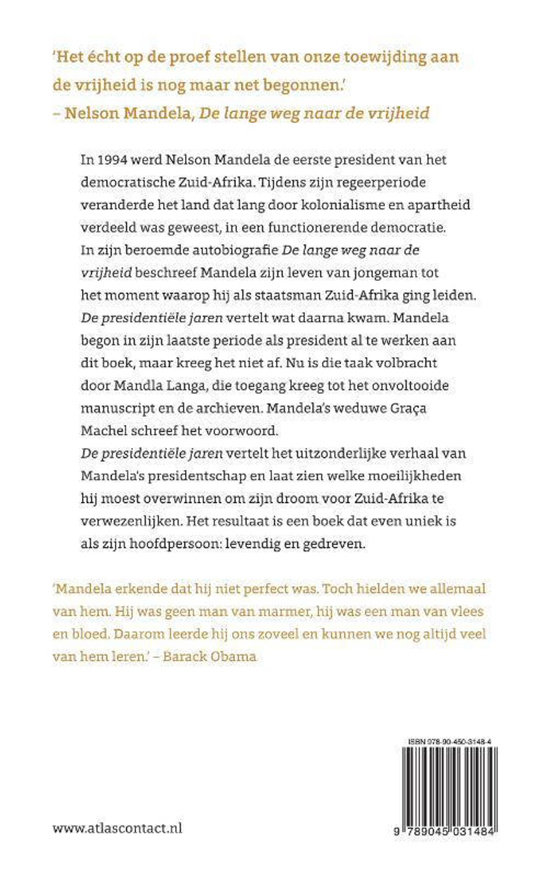 Nelson Mandela en Mandla Langa De presidentiële jaren | wehkamp