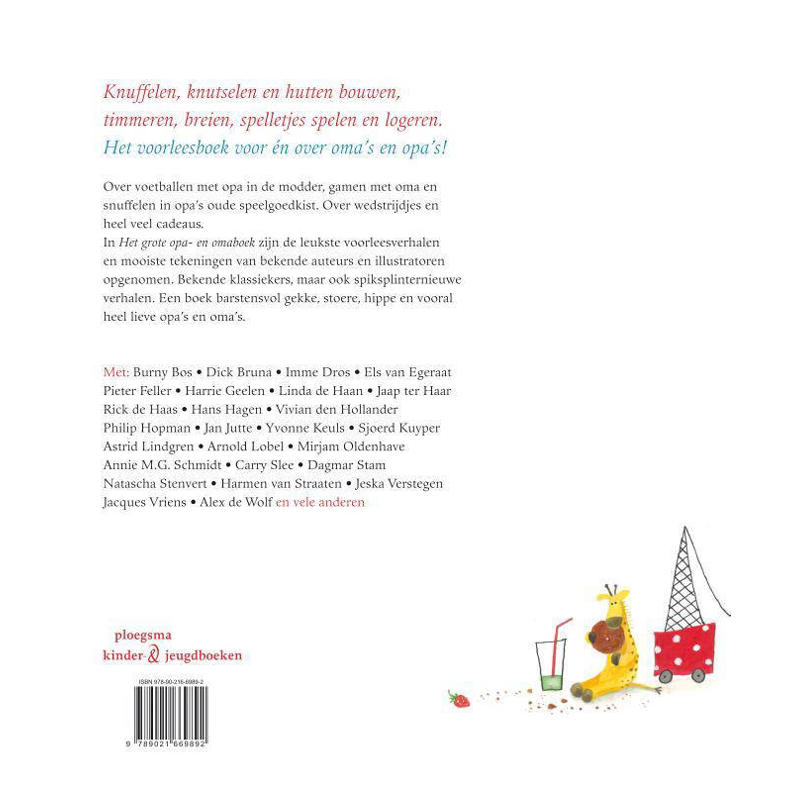 Burny Bos, Dick Bruna, Imme Dros, e.a. Het grote opa- en omaboek | wehkamp