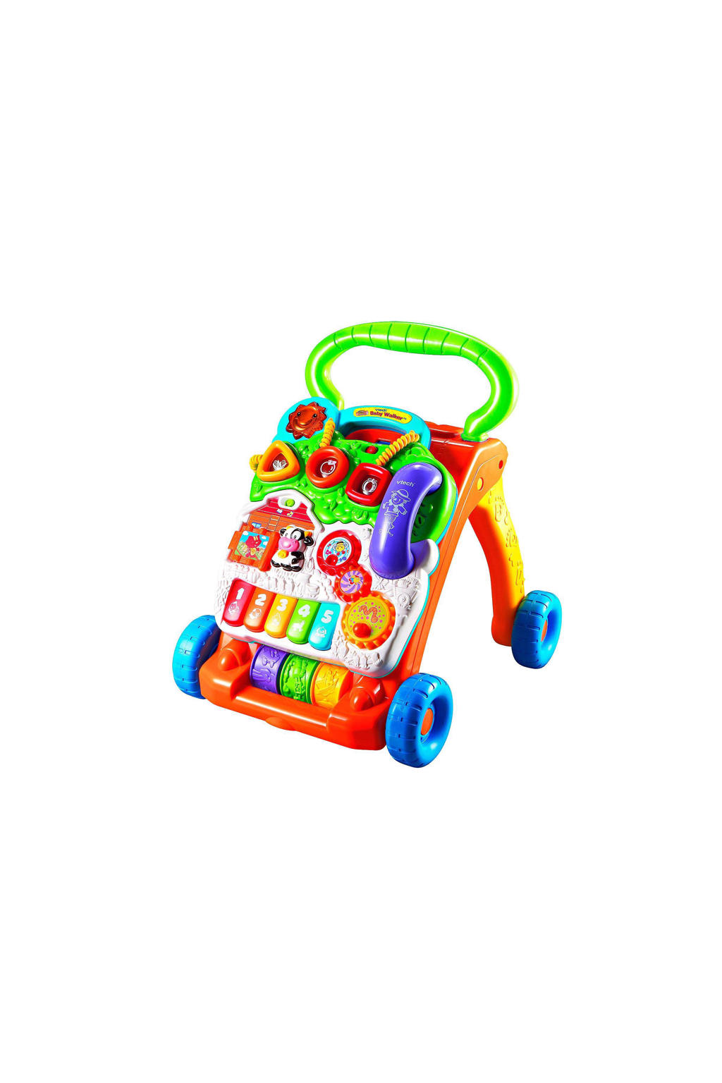 VTech loopwagen oranje | wehkamp