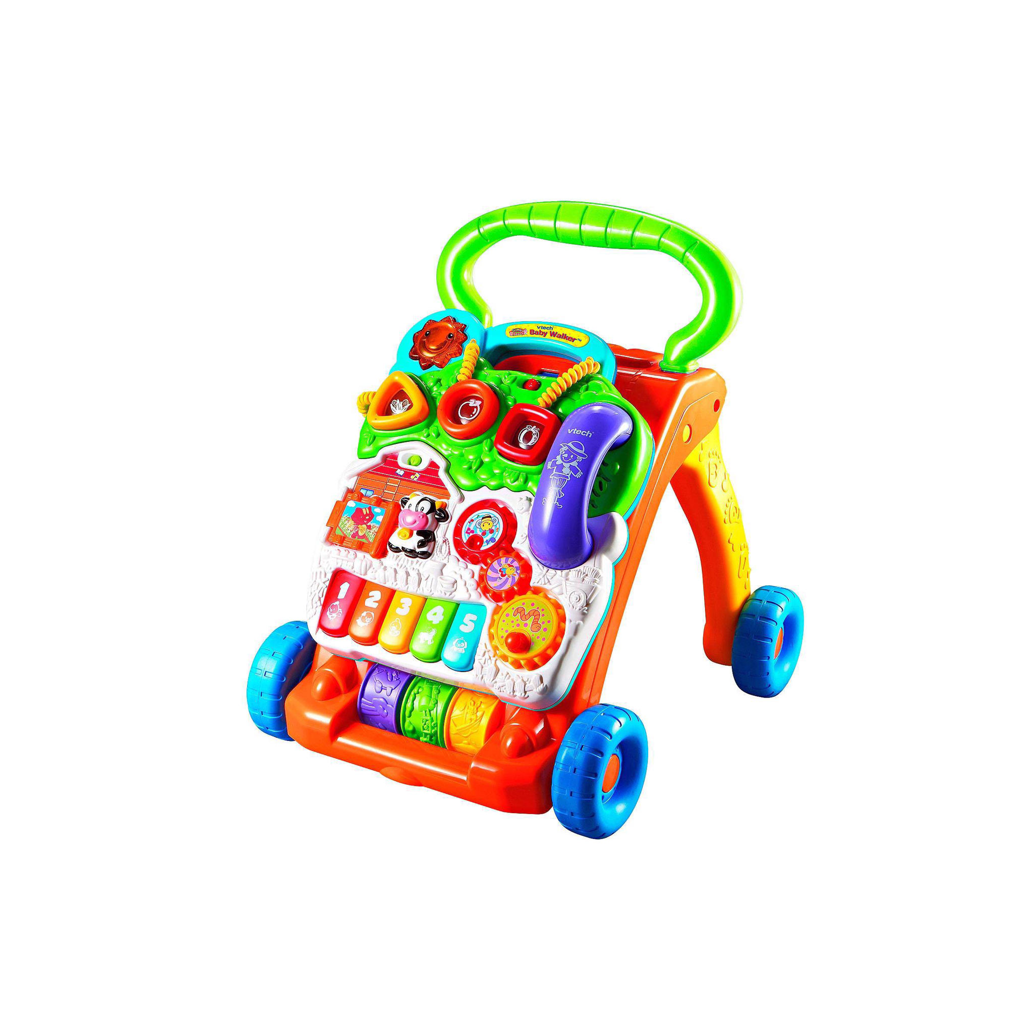 VTech loopwagen oranje | wehkamp