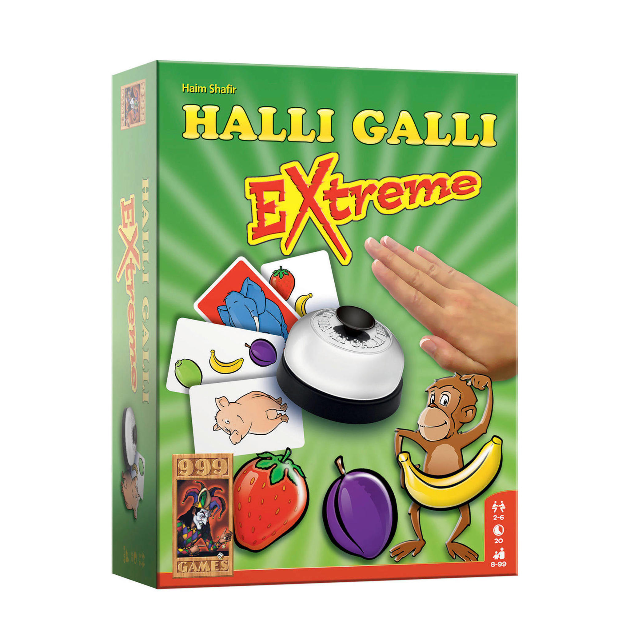 999 Games Halli Galli - Extreme | wehkamp