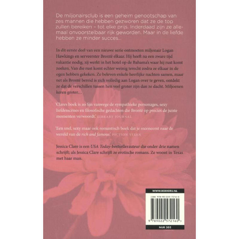 Jessica Clare Miljonairsclub: Gestrand met een miljonair | wehkamp