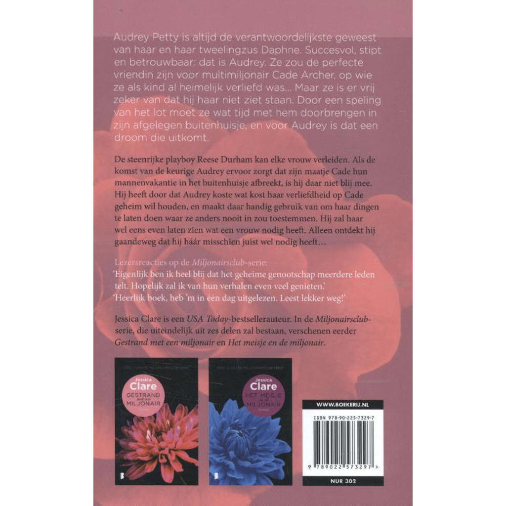 Jessica Clare Miljonairsclub: In bed met een miljonair | wehkamp