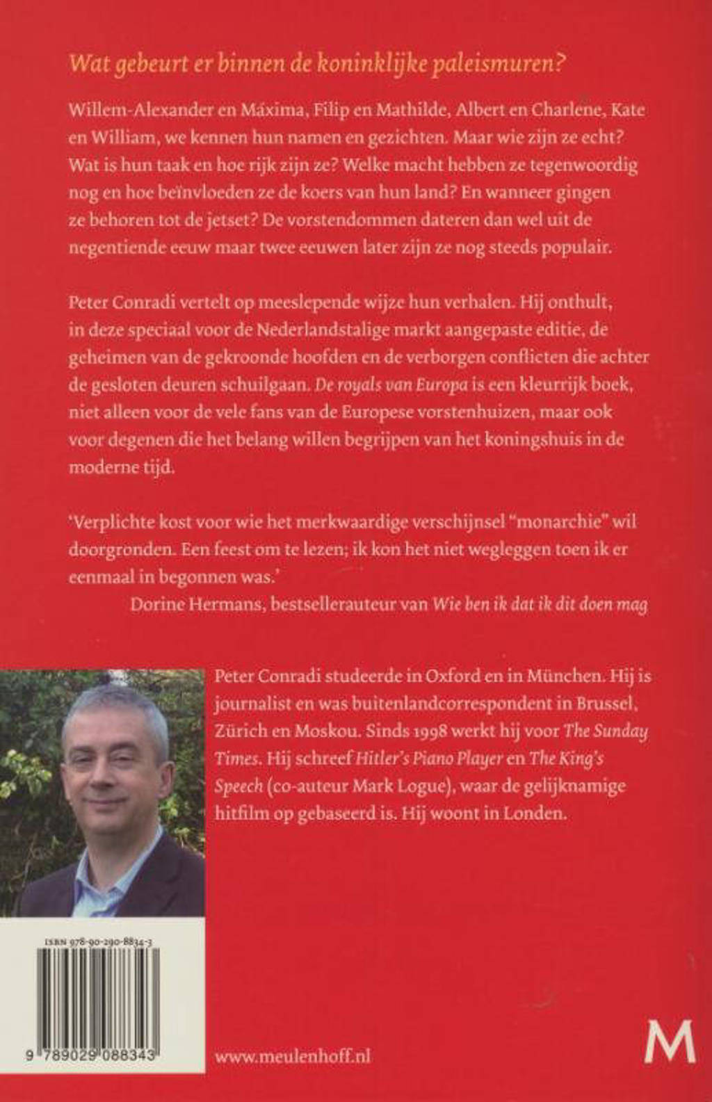 Peter Conradi De royals van Europa | wehkamp