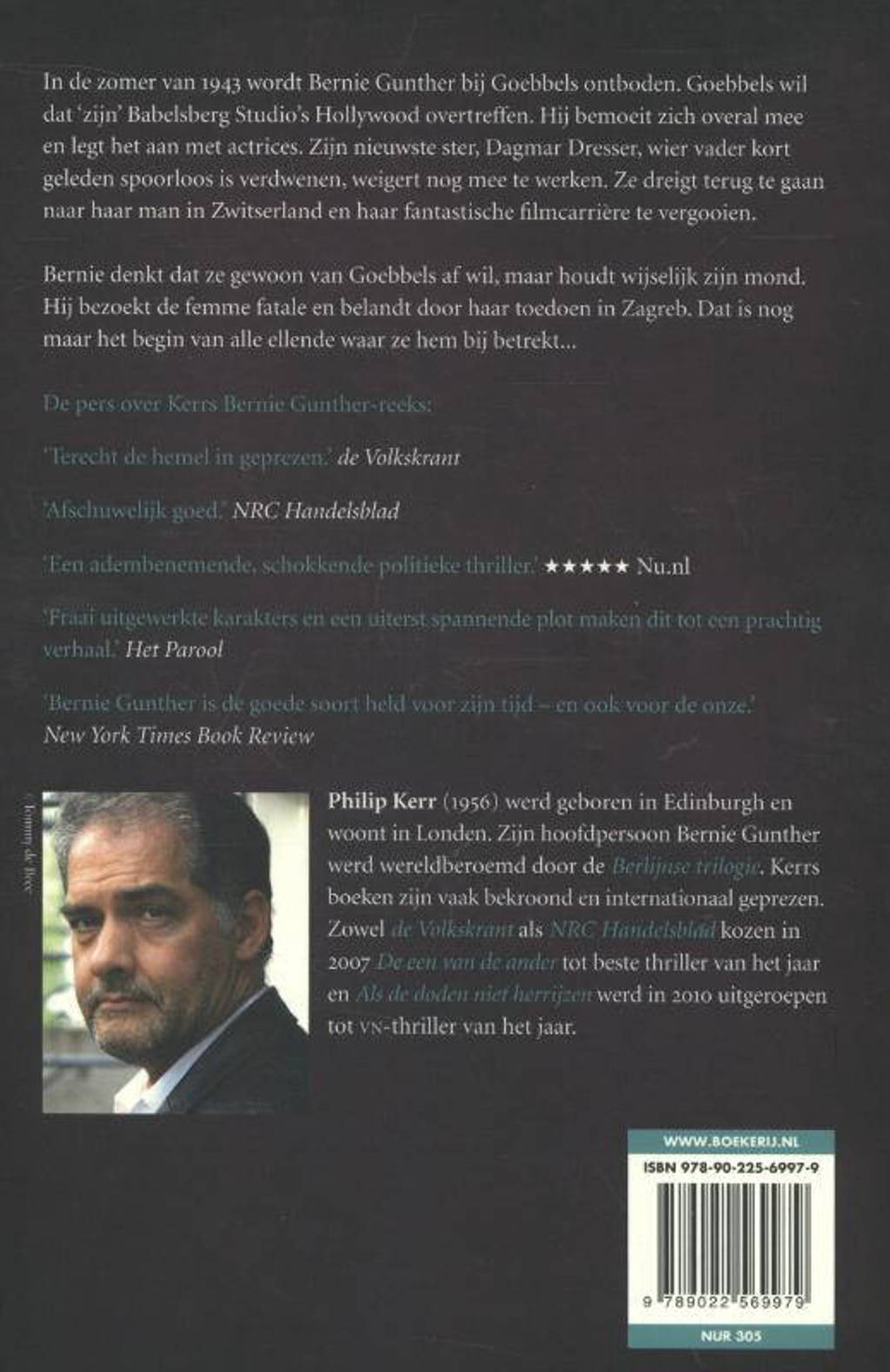 Philip Kerr Bernie Gunther: De vrouw van Zagreb | wehkamp