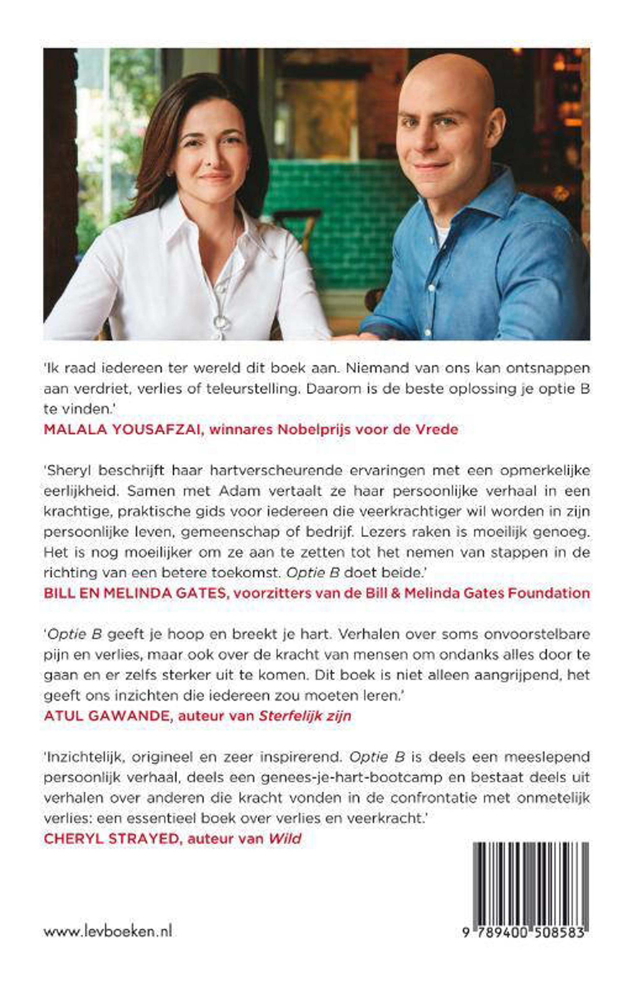 Sheryl Sandberg en Adam Grant Optie B | wehkamp