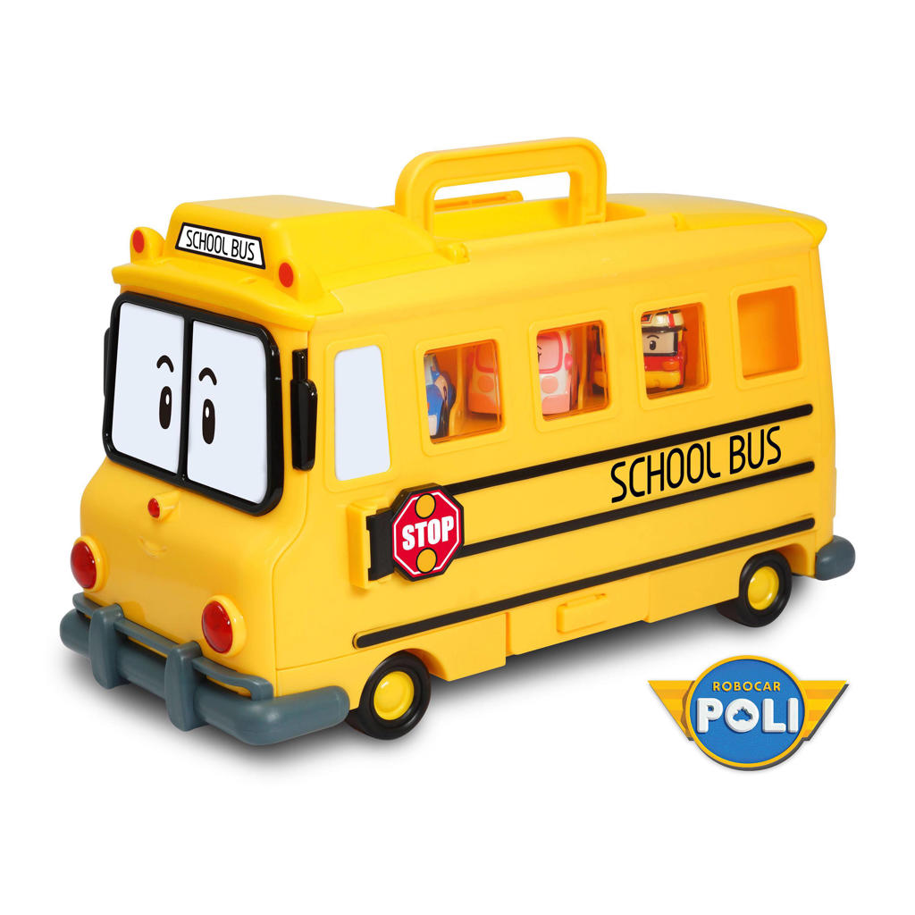 Silverlit Robocar Poli - Schoolbus | wehkamp