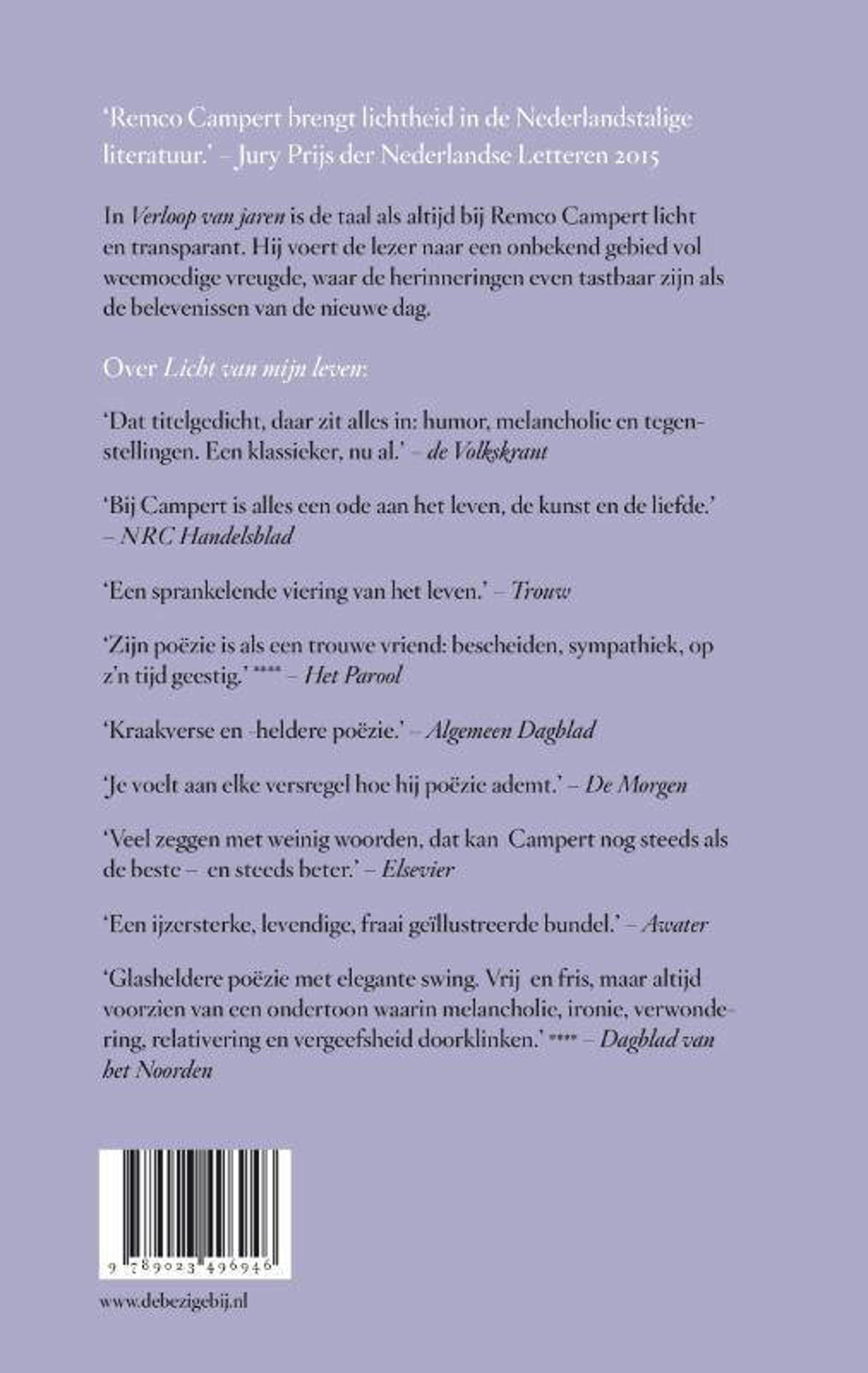 Remco Campert Verloop van jaren | wehkamp