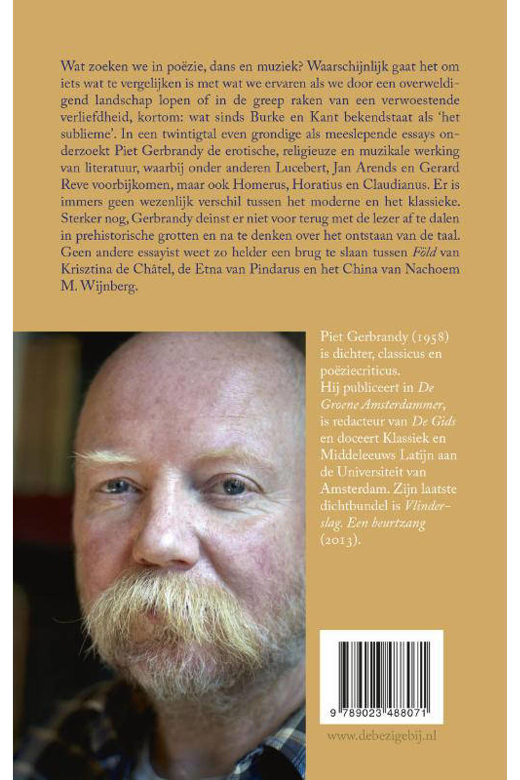 Piet Gerbrandy De jacht op het sublieme | wehkamp