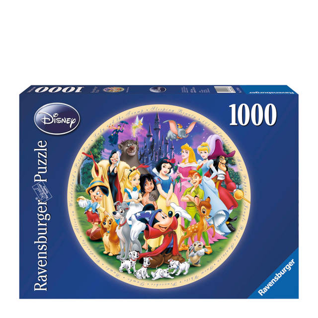 Ravensburger Disney ronde legpuzzel 1000 stukjes | wehkamp