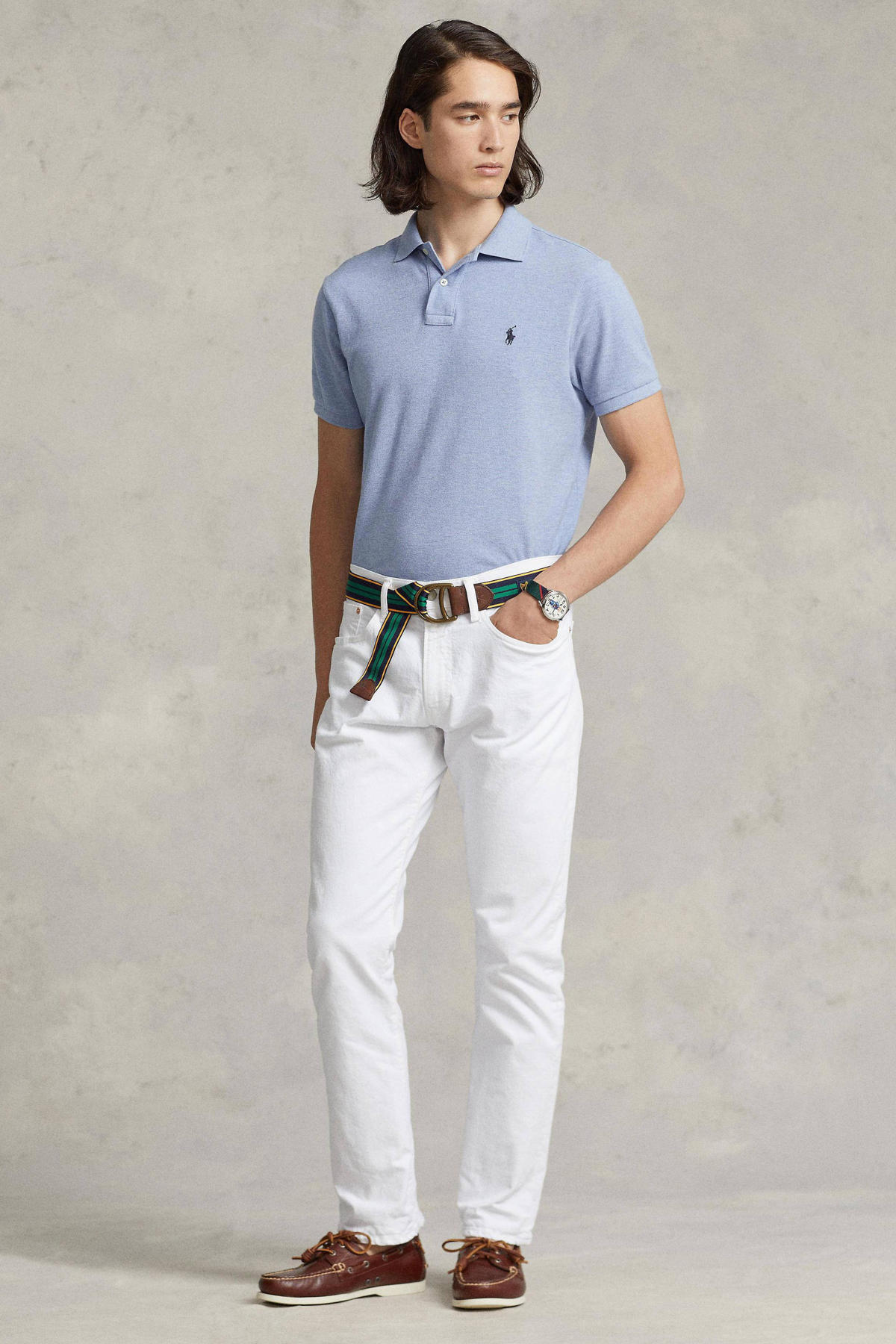 Polo Ralph Lauren custom slim fit polo | wehkamp