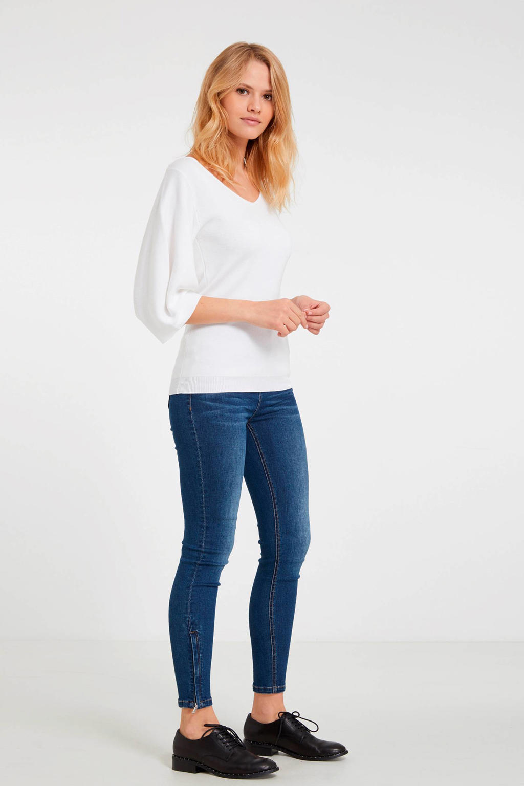 Morgan top wit | wehkamp