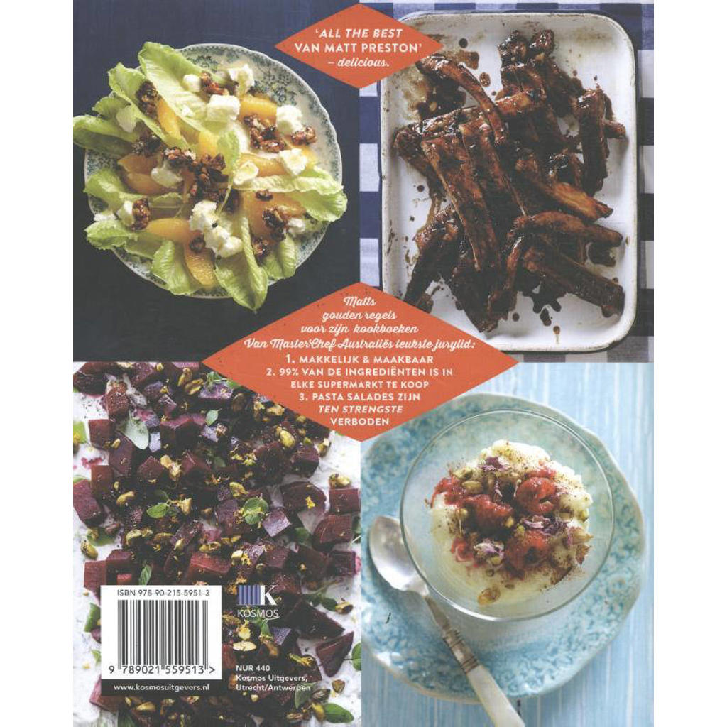 Matt Preston Matt Prestons kookboek | wehkamp