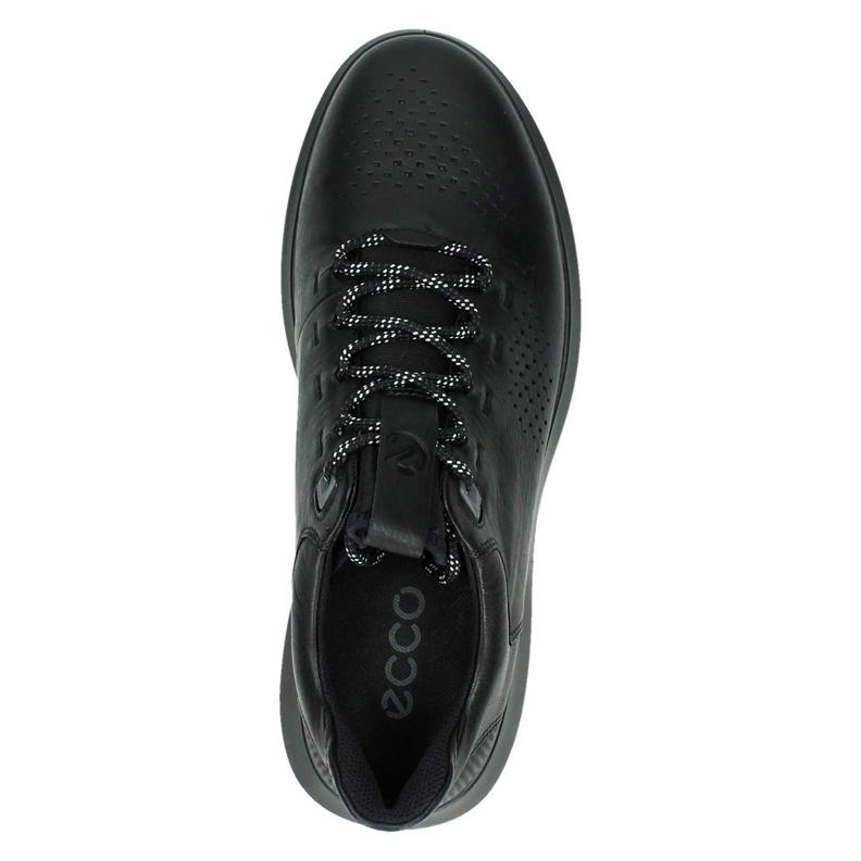 Ecco leren sneakers Scinapse zwart | wehkamp