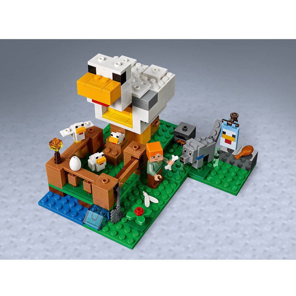 LEGO Minecraft het kippenhok 21140 | wehkamp