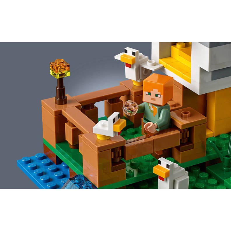 LEGO Minecraft het kippenhok 21140 | wehkamp