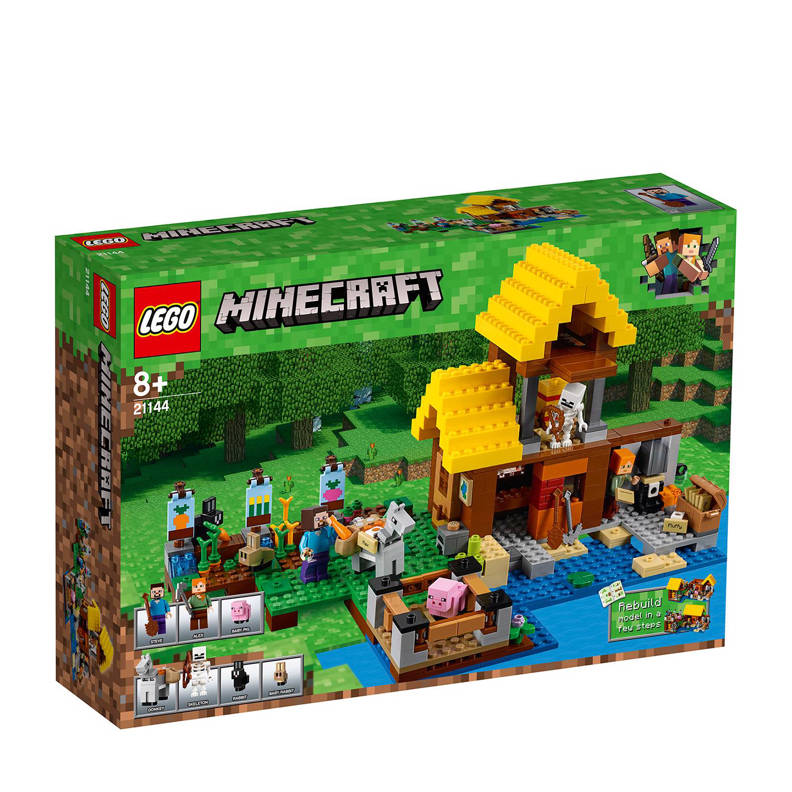 LEGO Minecraft het Boederijhuisje 21144 | wehkamp