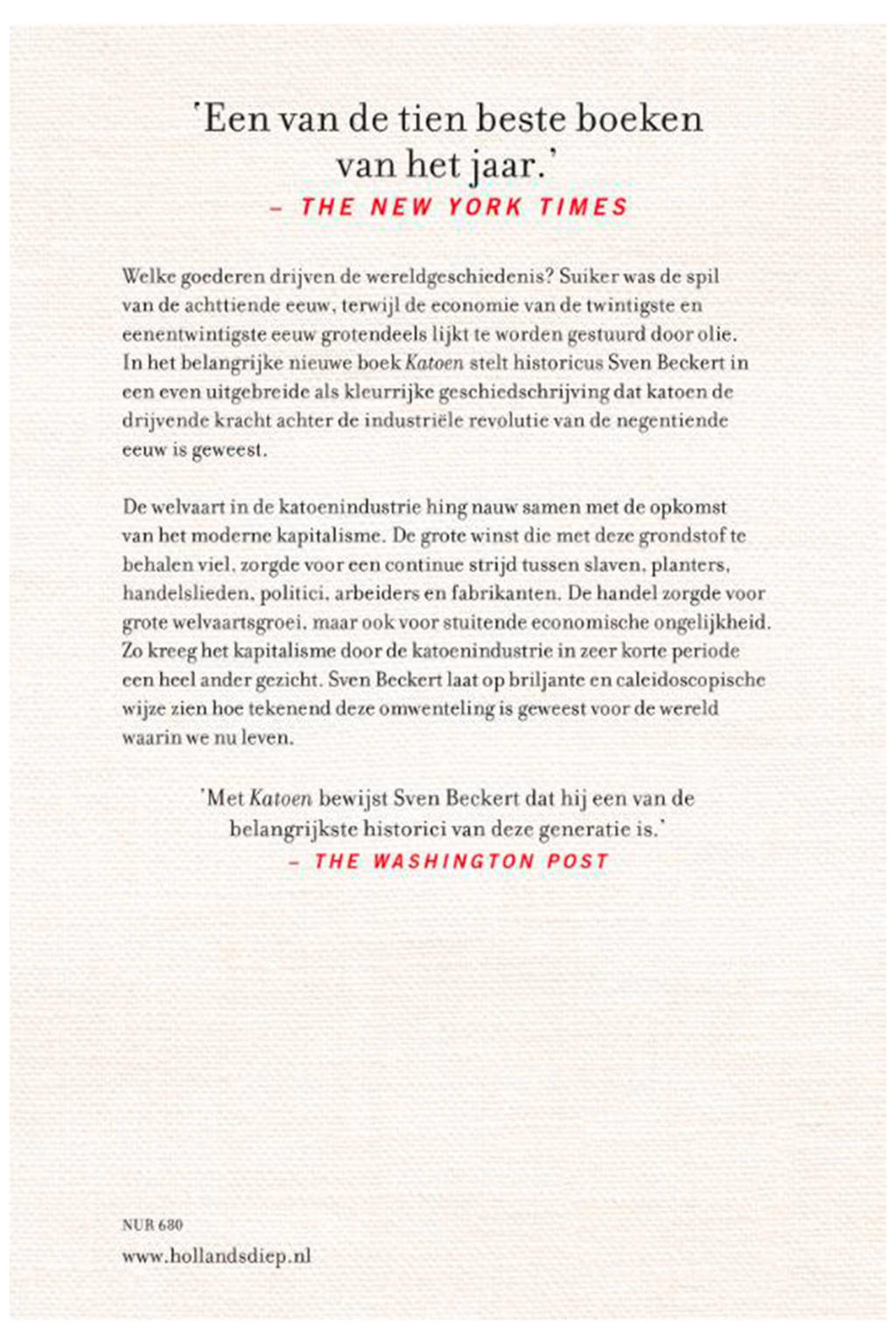 Sven Beckert Katoen | wehkamp