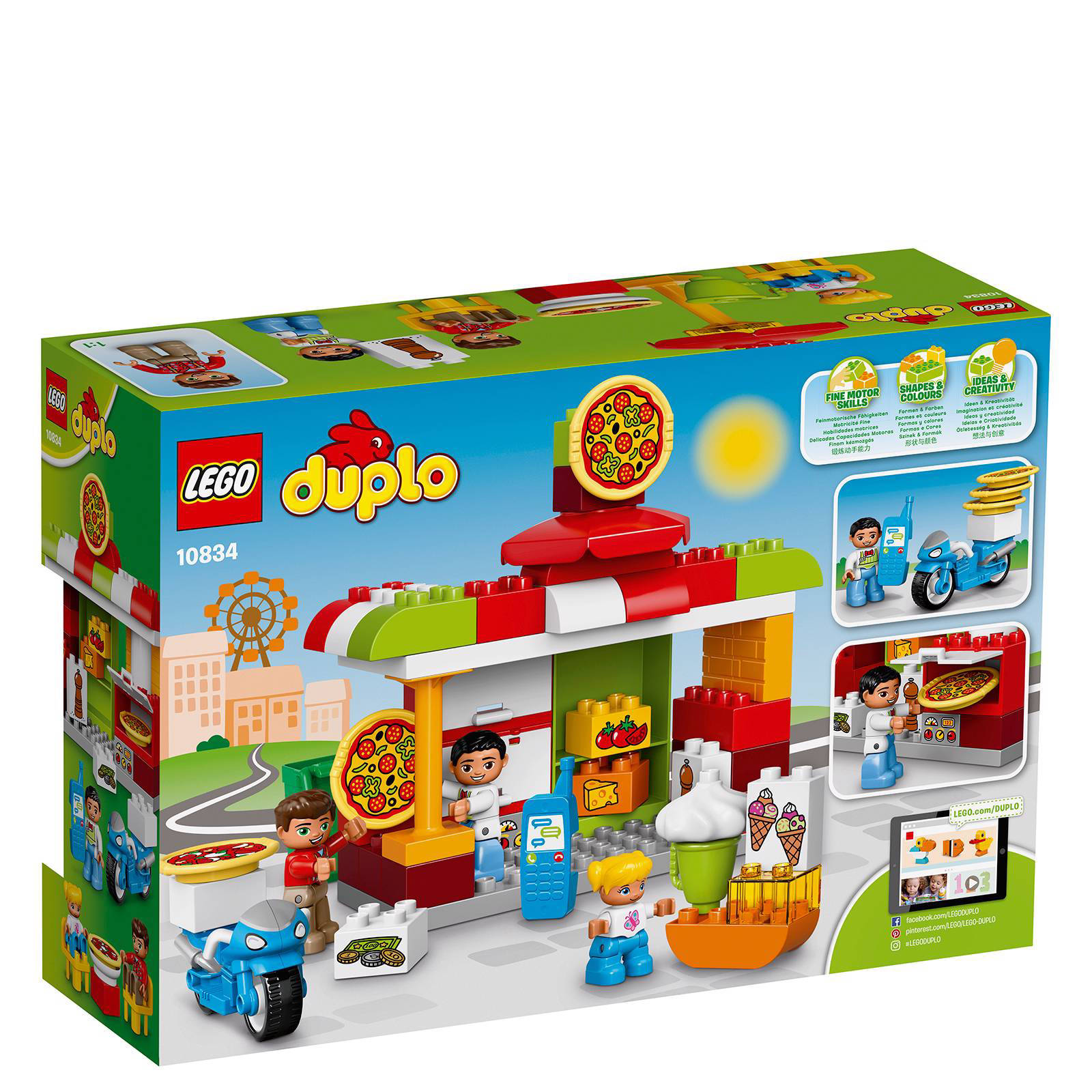 LEGO Duplo pizzeria 10834 | wehkamp