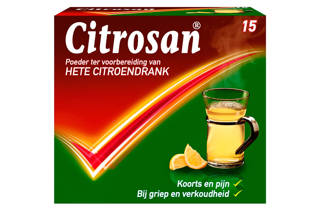 Citrosan Hete Citroendrank - 15 sachets | wehkamp