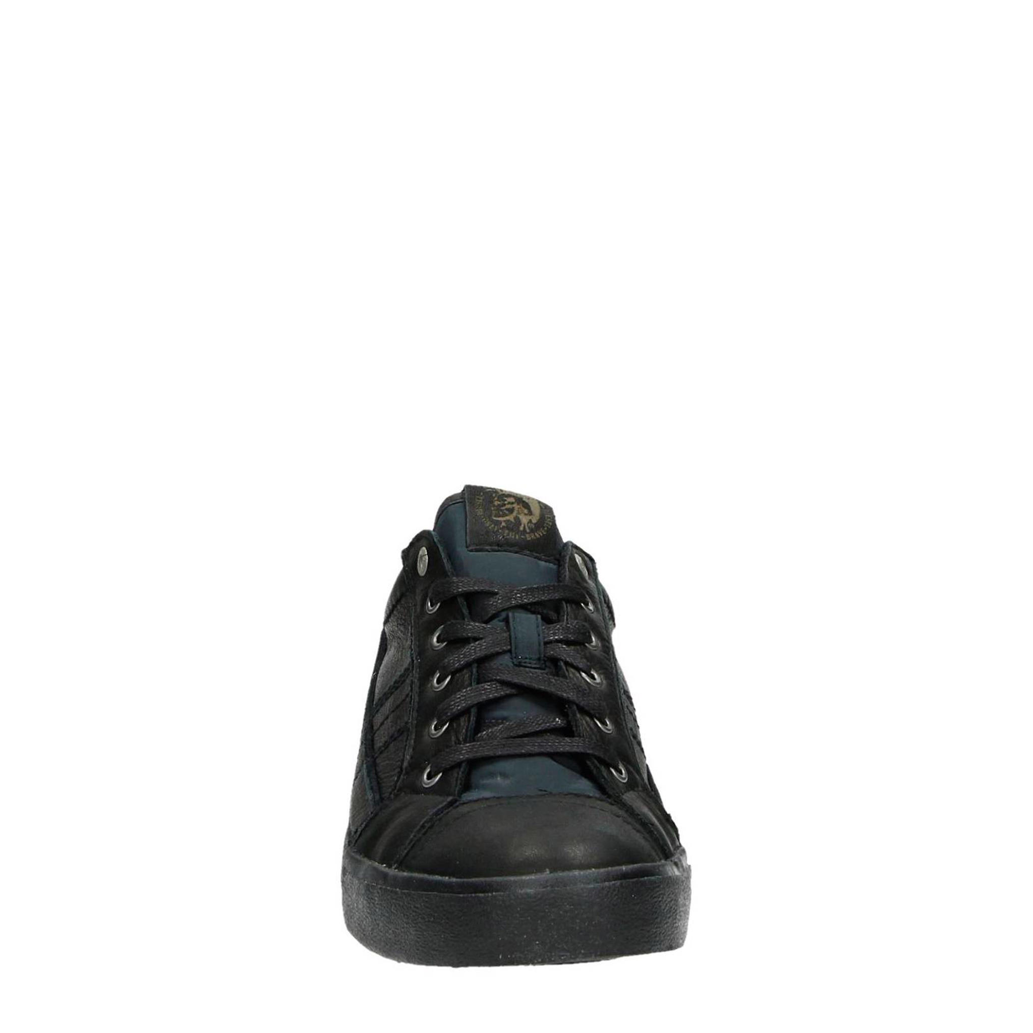 Diesel D-String Low leren sneakers | wehkamp
