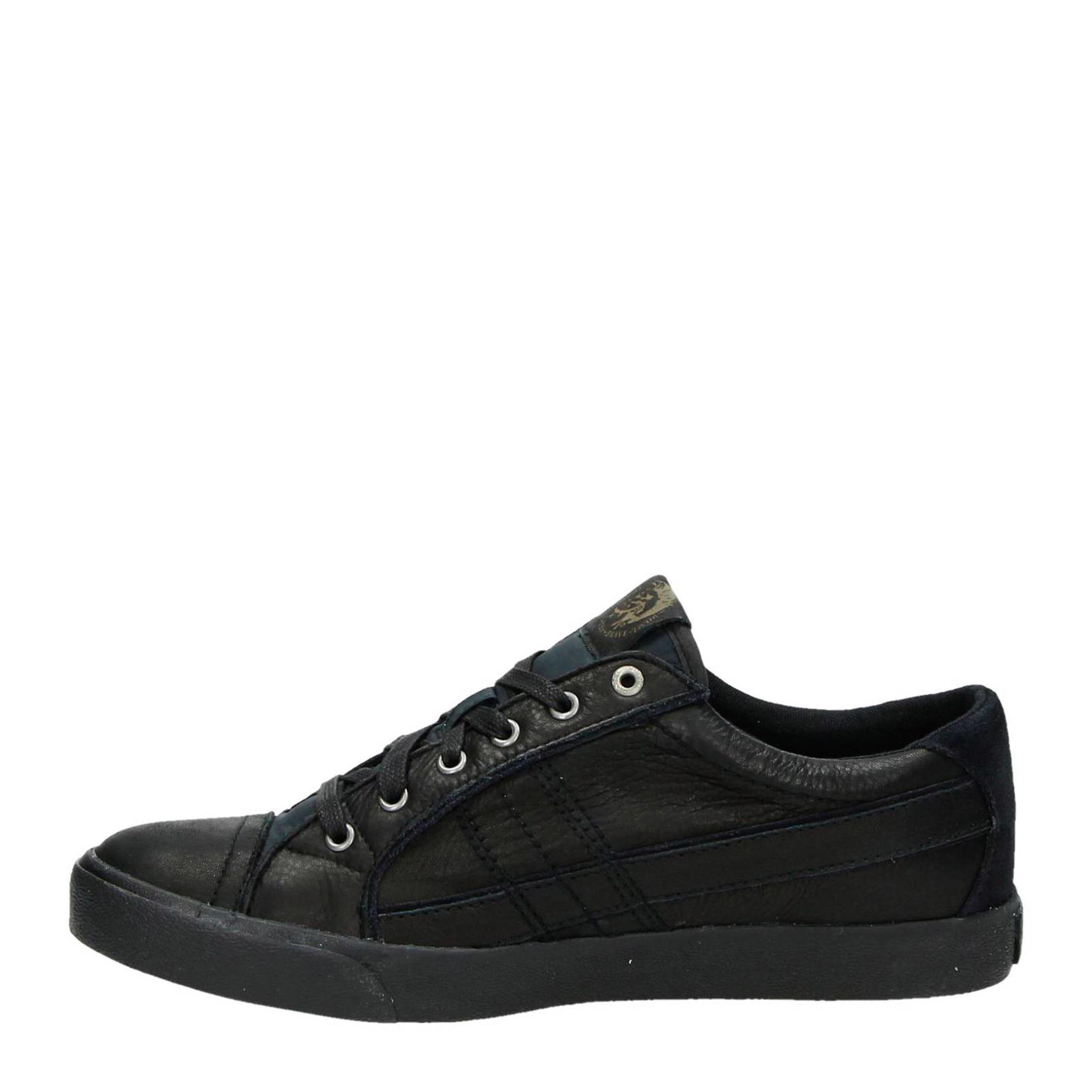 Diesel D-String Low leren sneakers | wehkamp
