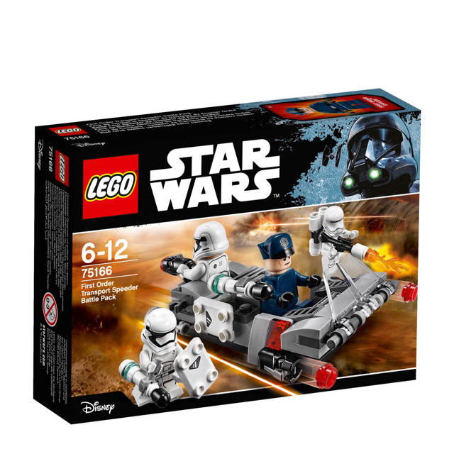 LEGO Star Wars First Order Transport Speeder Battle Pack 75166 | wehkamp