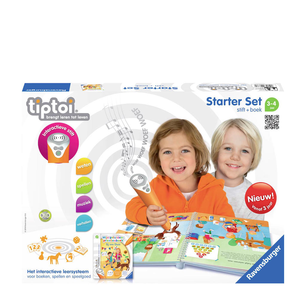 Ravensburger Tiptoi Starterset prentenboek Bij ons thuis | wehkamp
