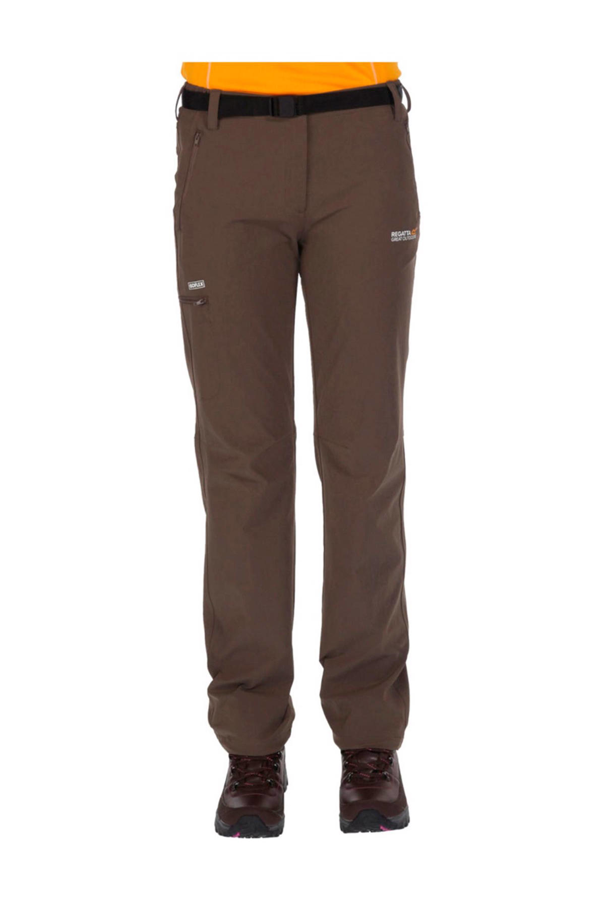 Regatta Xert II outdoor broek 31 inch bruin | wehkamp