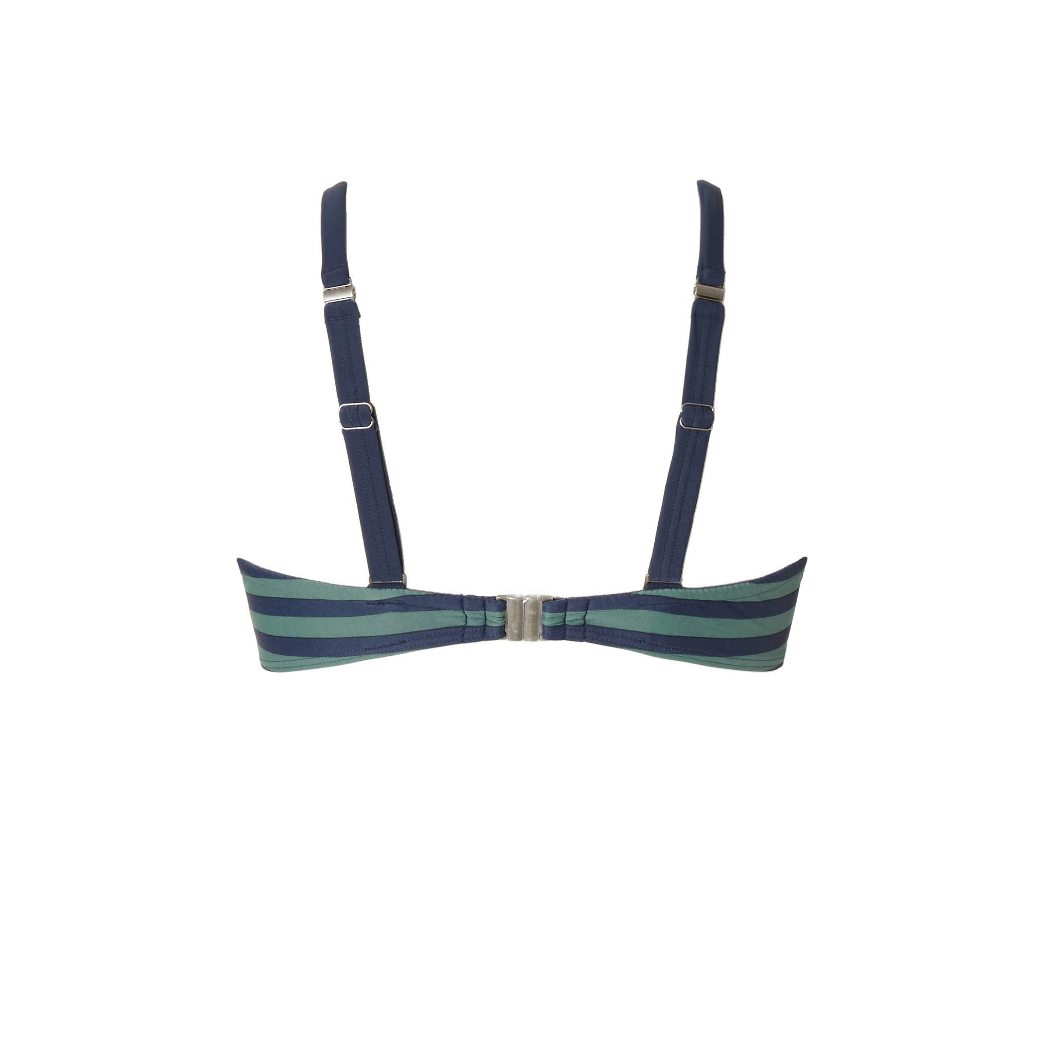 Beachlife Voorgevormde Gestreepte Voorgevormde Strapless Bandeau
