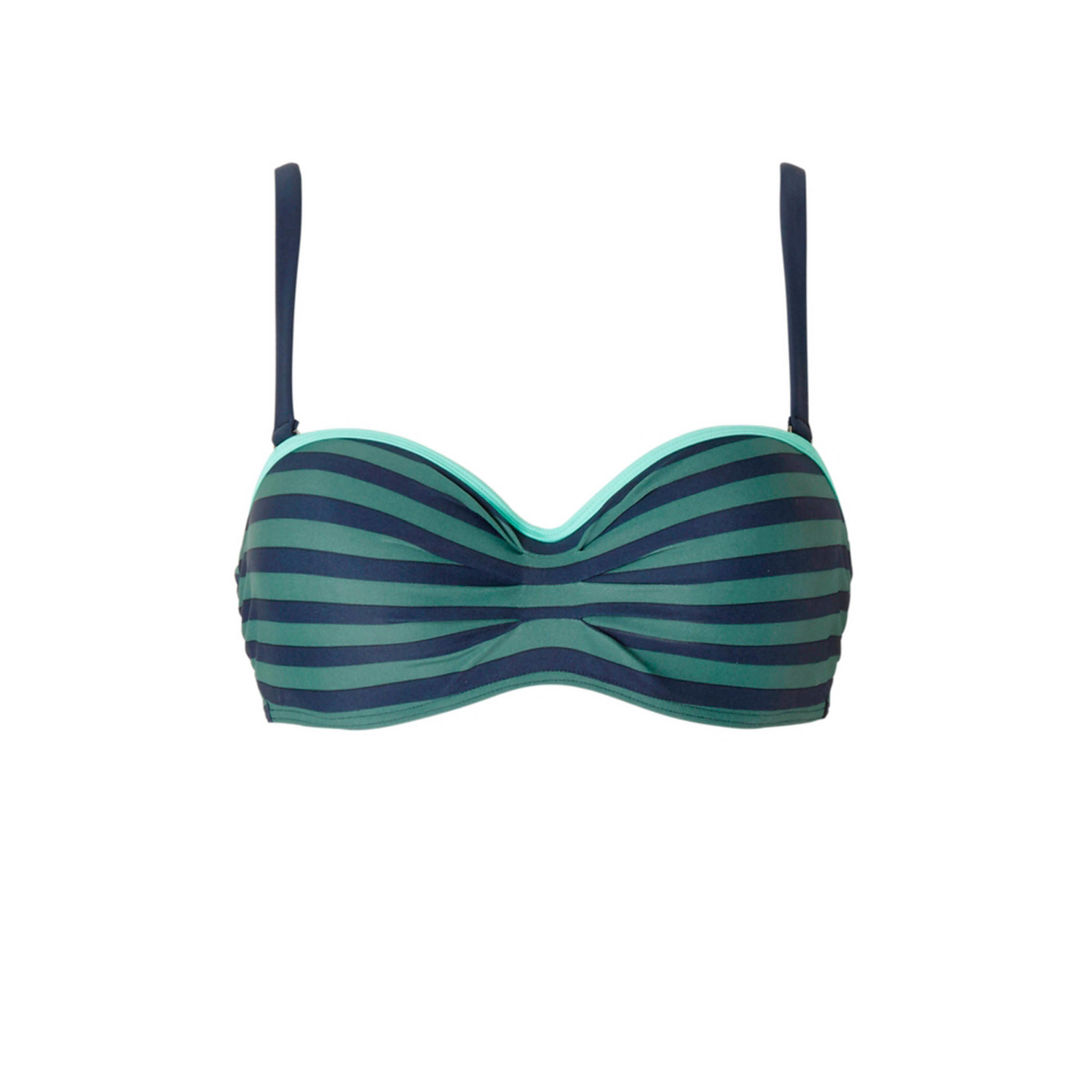 Beachlife Voorgevormde Gestreepte Voorgevormde Strapless Bandeau