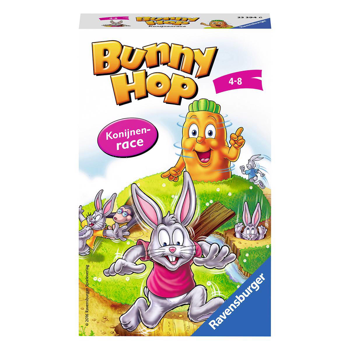 Ravensburger Bunny Hop konijnenrace | wehkamp