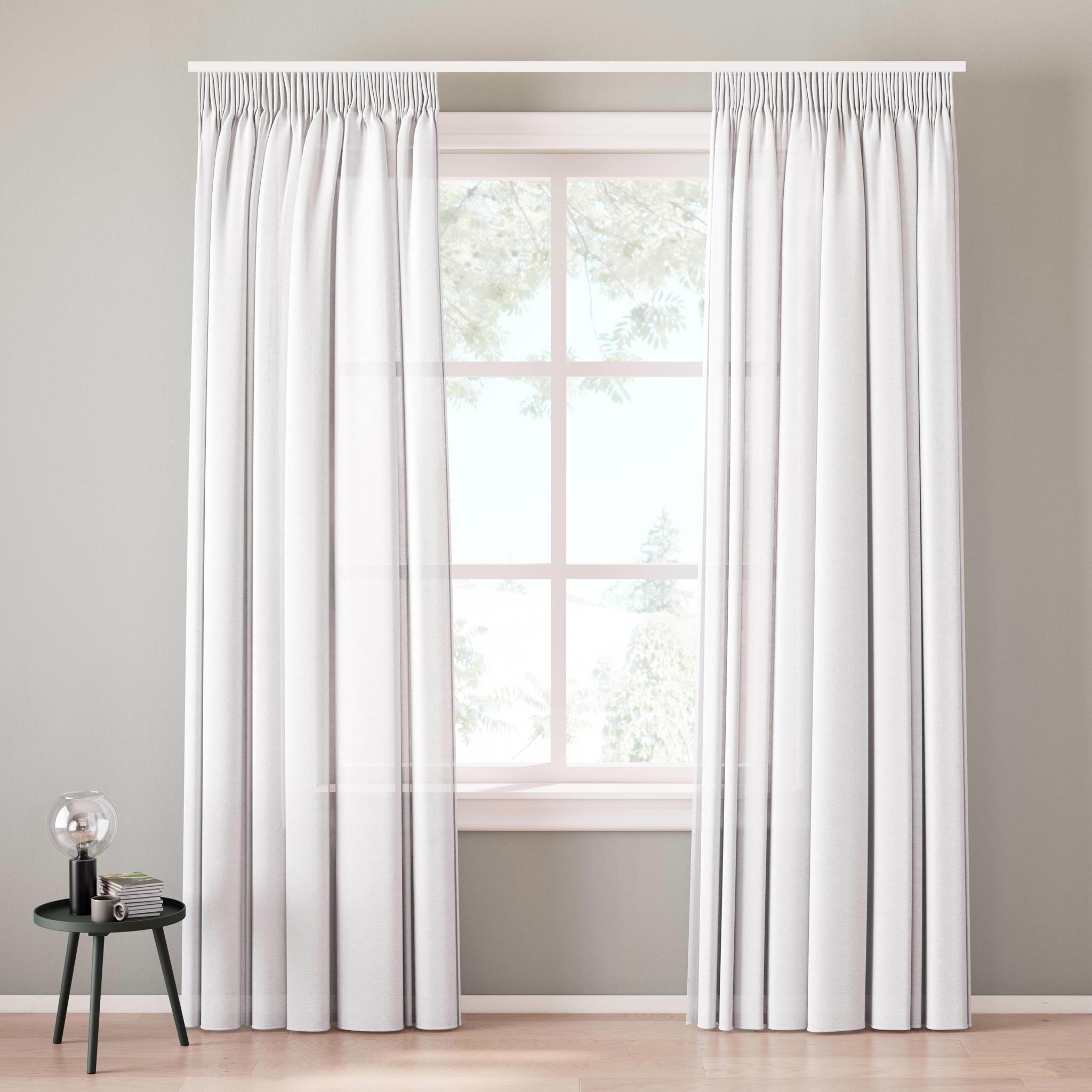 NOUS Living inbetween gordijn kant en klaar (per stuk) (280 x 270 cm ...