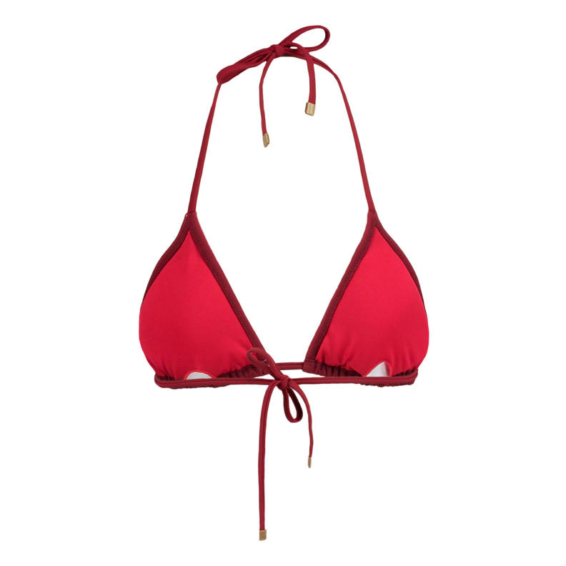 America Today voorgevormde triangel bikinitop Ashley rood/blauw | wehkamp