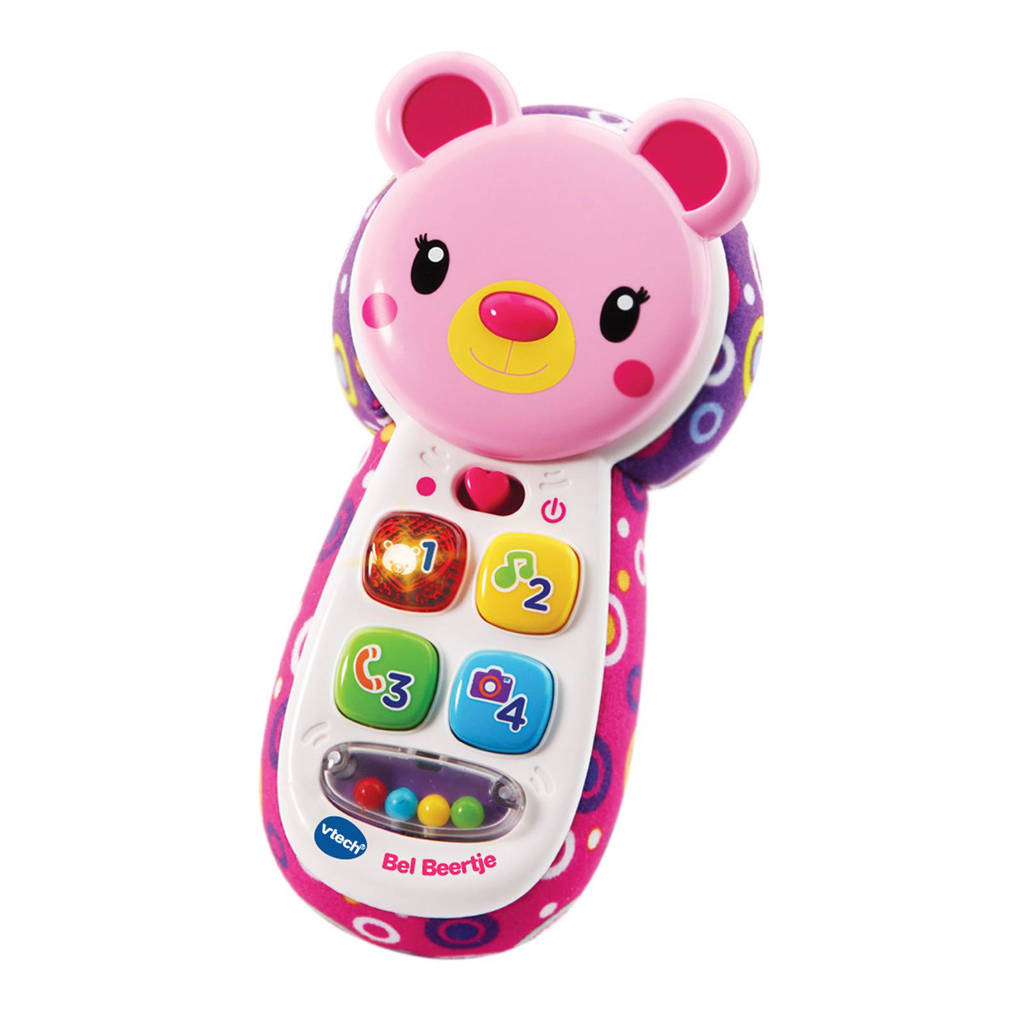 VTech bel beertje roze | wehkamp