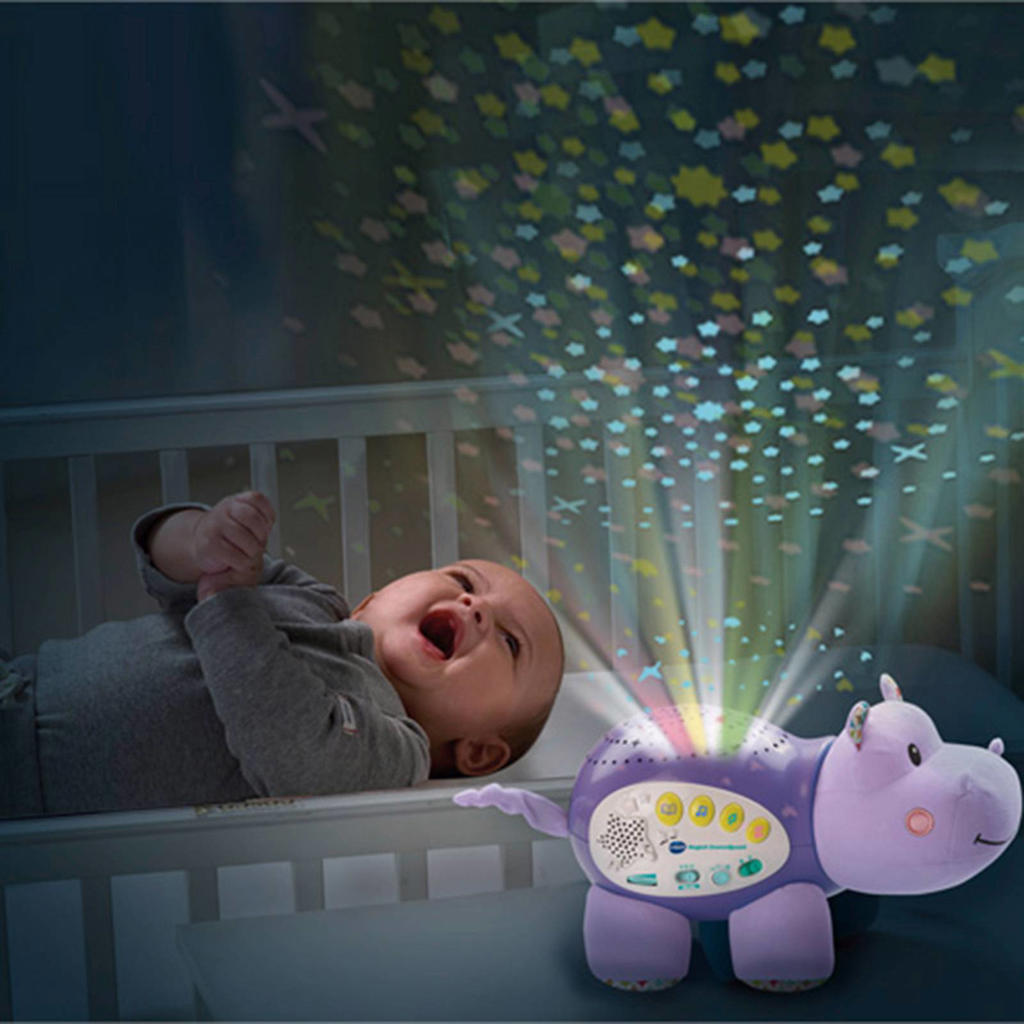 VTech baby projector met knuffel nijlpaard | wehkamp