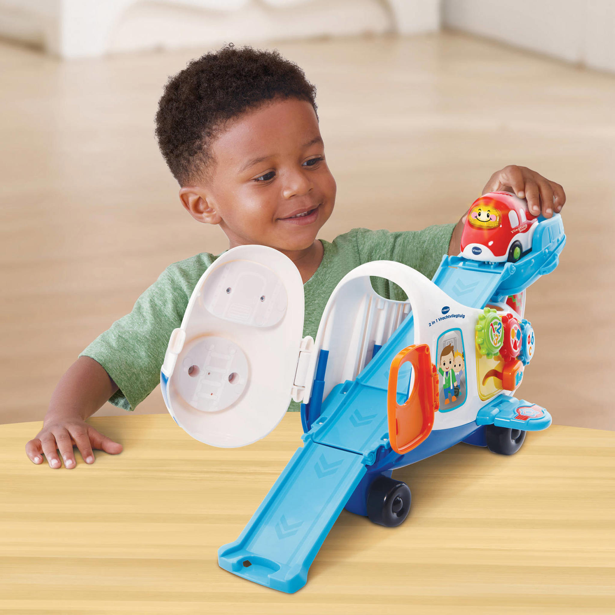VTech Toet Toet Auto's 2-in-1 vrachtvliegtuig | wehkamp