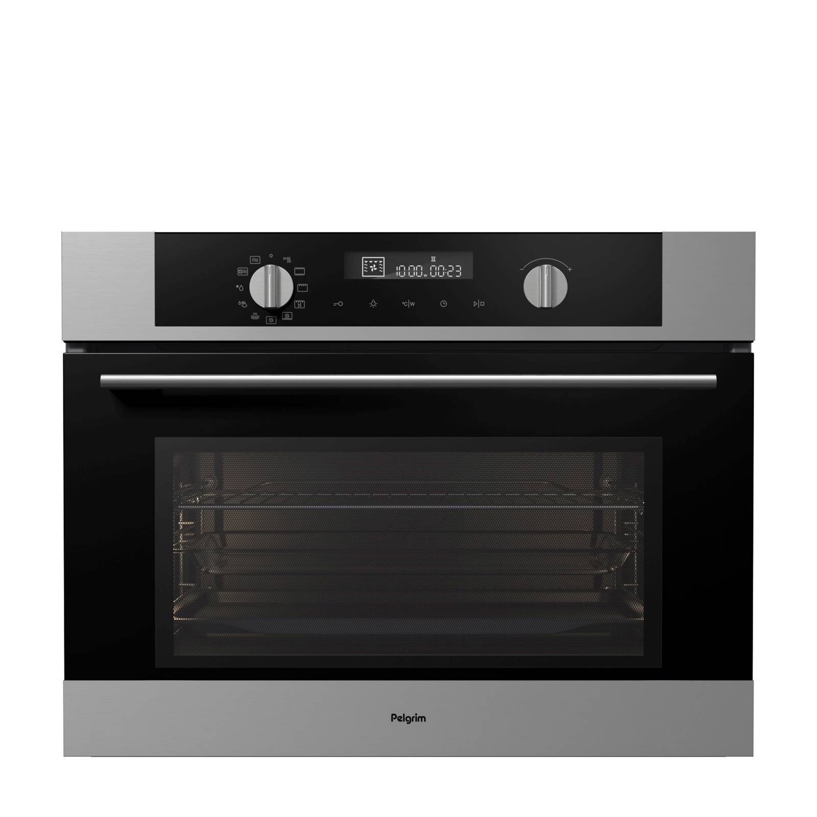 Pelgrim MAC524RVS inbouw combimagnetron | wehkamp