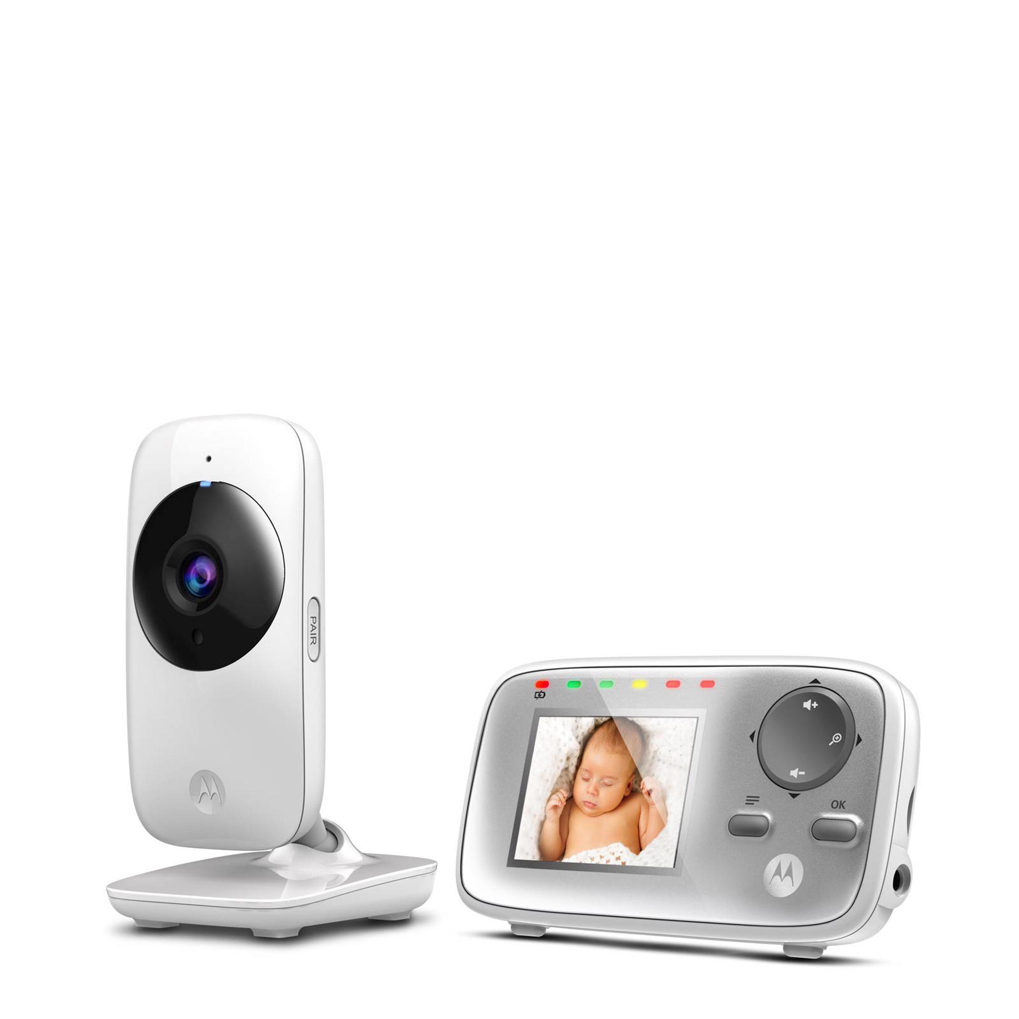 Motorola MBP-482 babyfoon met camera 2,4" kleurenscherm | wehkamp