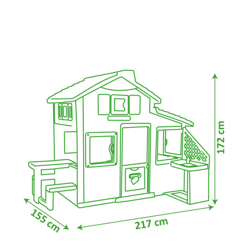 Smoby Friends house speelhuis | wehkamp
