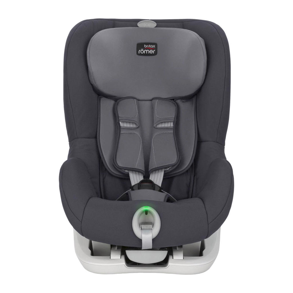 Britax Römer KING II LS autostoel storm grey | wehkamp