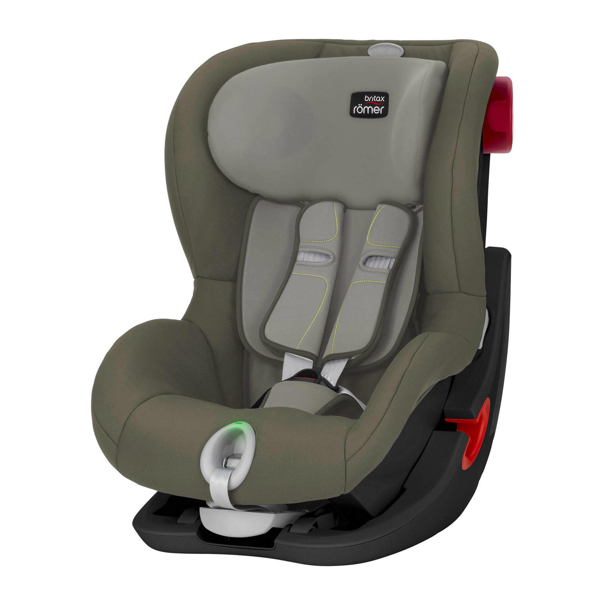 Britax Römer KING II LS black series autostoel olive green | wehkamp