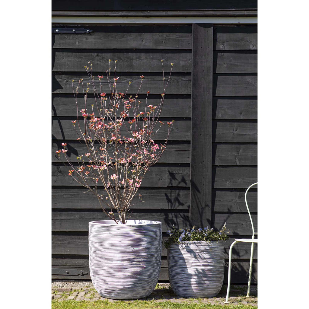 Capi bloempot Nature Rib (Ø35x34 cm) | wehkamp