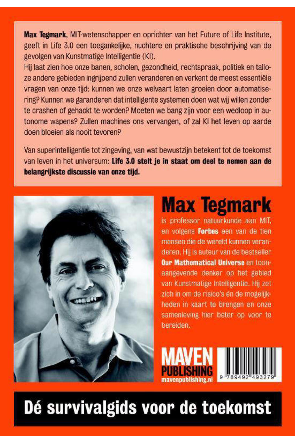 Max Tegmark Life 3.0 kopen? | Morgen in huis | wehkamp