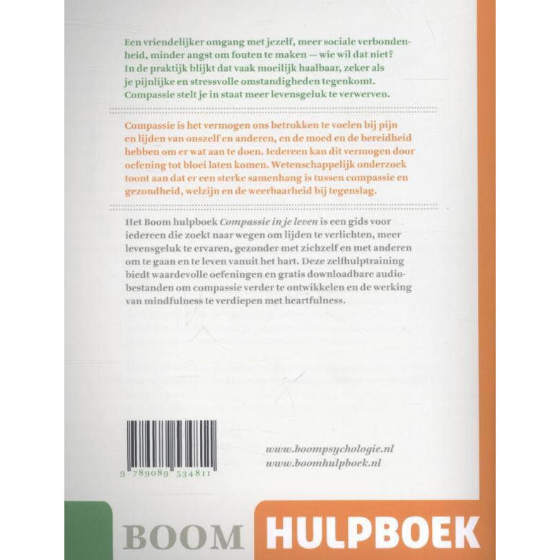 Frits Koster en Erik van den Brink Boom Hulpboek: Compassie in je leven ...