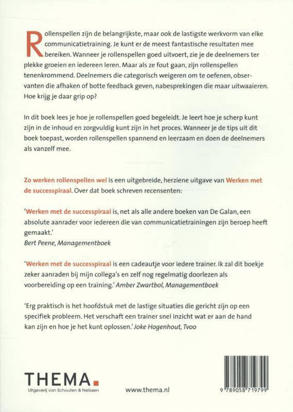 Karin de Galan Zo werken rollenspellen echt! | wehkamp