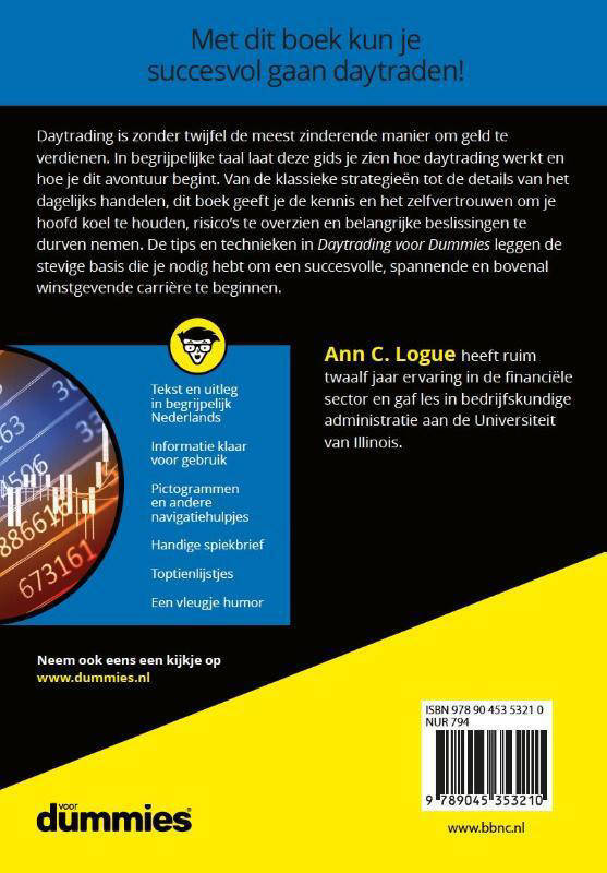 Ann C. Logue Voor Dummies: Daytrading voor dummies | wehkamp